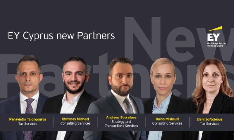 EY Cyprus announces five new partners - cyprus-digest.com
